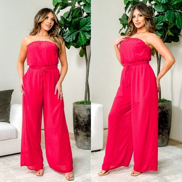 Harmony In Nature | Pants & Jumpsuits | Bd5gorgeous Crimson Red ...